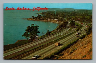 Postcard CA Santa Barbara Coastline U S 101 California Postcard A8 | eBay