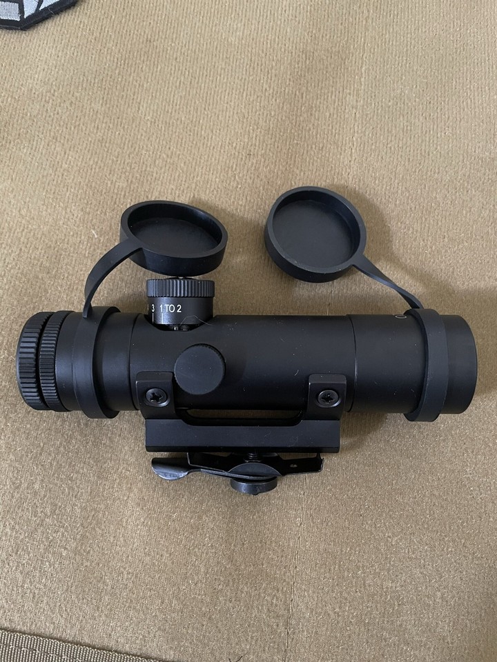 4x20 Classic Retro Vintage Style Sporter A1 Scope w/ Carry Handle Mount ...