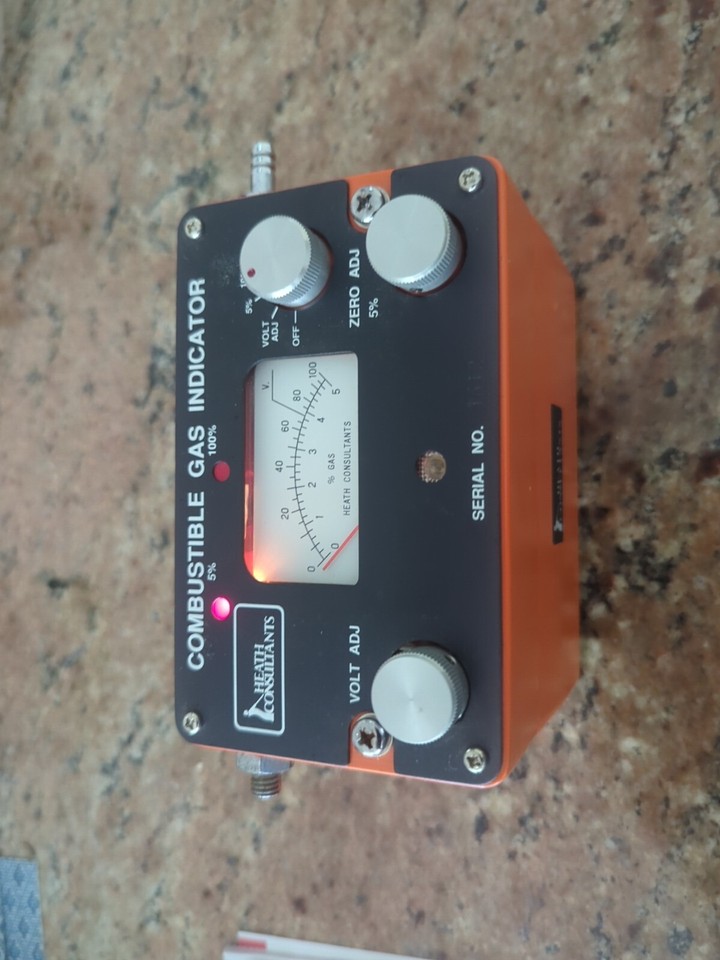 Heath Consultants Combustible Gas Indicator Detector | eBay