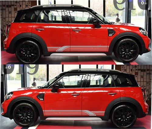 For MINI COOPER R55 R56 R57 R58 R59 Graphics Car Sticker Side Skirt ...