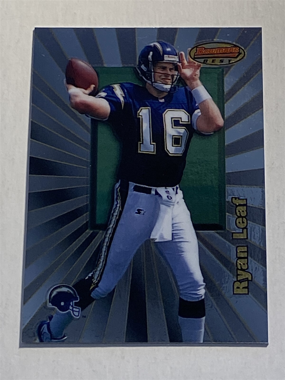 RYAN LEAF chargers 1998 Bowmans Best #119 RC (F6) | eBay