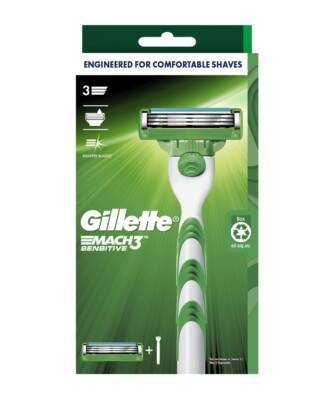 New Gillette Mach 3 Sensitive Razor | eBay Australia