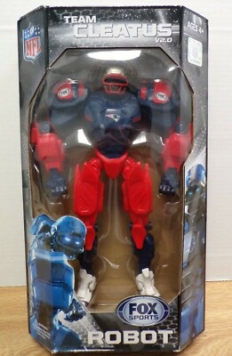 New England Patriots Team Cleatus V2 Fox Sports Robot Figure 120720DBT ...