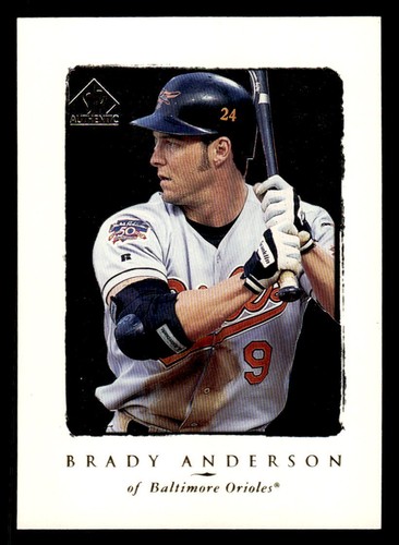 Brady Anderson Baltimore Orioles 1998 SP Authentic #56 | eBay