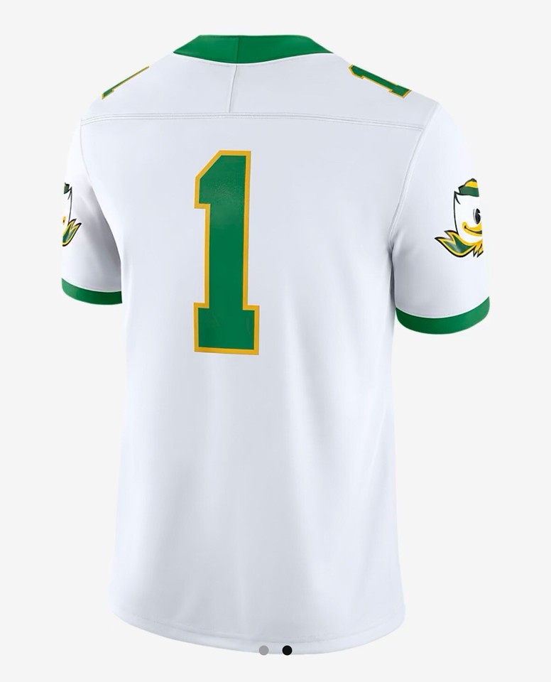 2024 Nike White Oregon Ducks Limited Throwback Football Jersey NWT M | eBay