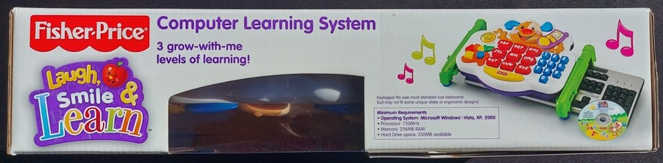Laugh Smile & Learn Computer Learning System-Fisher Price - VINTAGE ...