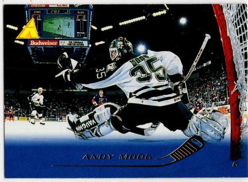 1995-96 Pinnacle Hockey Andy Moog No. 114 Dallas Stars | eBay.de