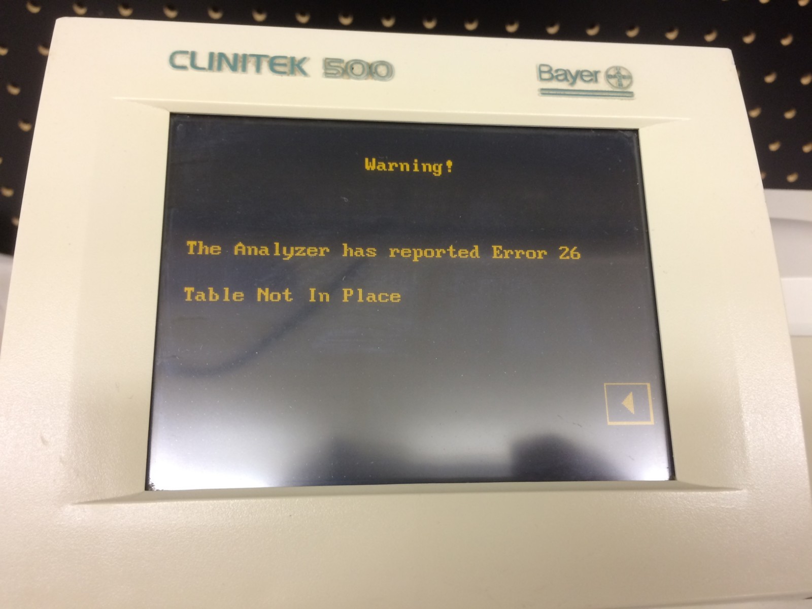 Bayer Clinitek 500 Urine Analyzer AS-IS for PARTS or REPAIR | eBay