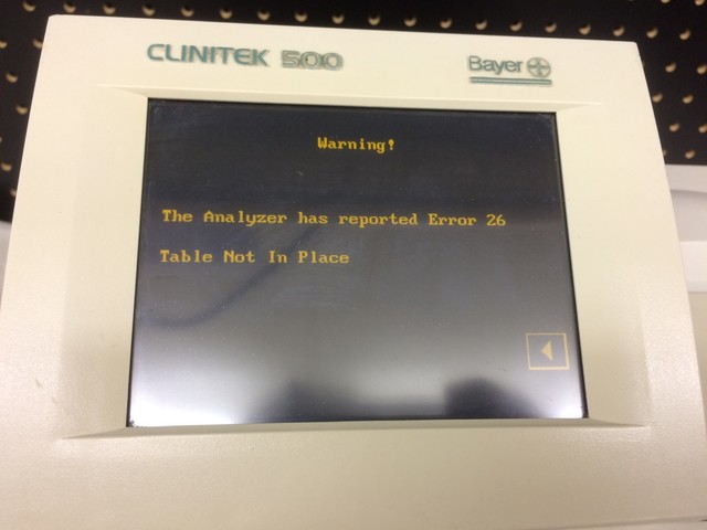 Bayer Model Clinitek 500 Urine Urinalysis Chemistry Analyzer for sale ...