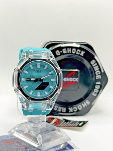 Limited Edition Gshock Casio Ice Blue Brand New - RRP £240 | eBay UK