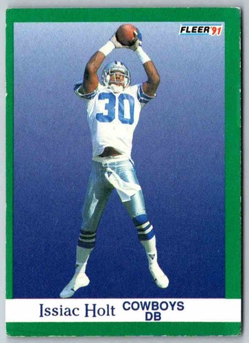 1991 Fleer Ultra Issiac Holt #230 Football Card | eBay