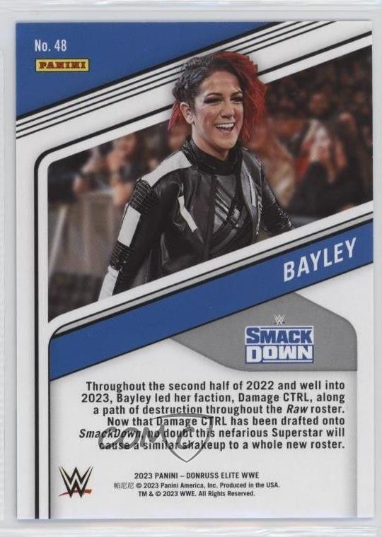 2023 Panini Donruss Elite WWE Status /80 Bayley #48 | eBay