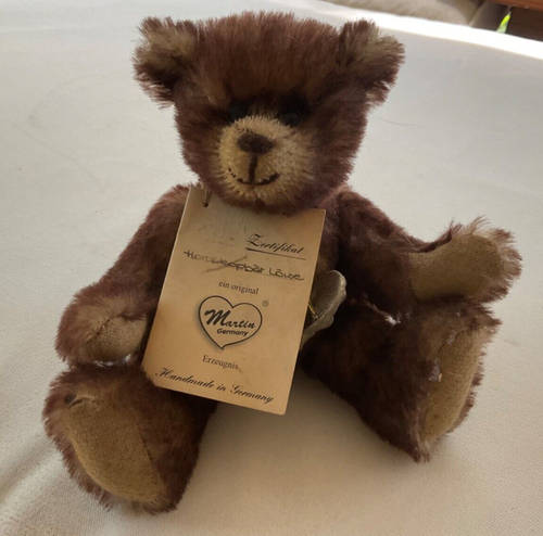 German Martin Mohair Bear# 433 Horoscope Bear-Leo- Ltd #97 of 2000 w ...
