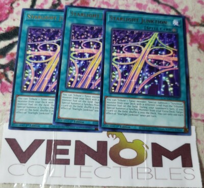3x (M/NM) - Starlight Junktion - MAGO-EN095 - Gold Rare - 1st Edition ...
