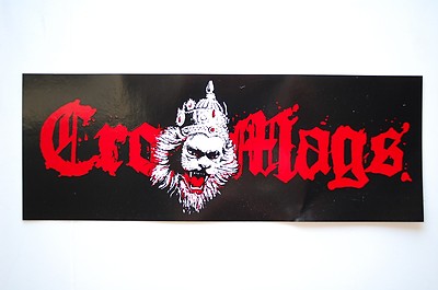 Cro Mags Sticker Vinyl Decal 8" X 3" Punk Rock Metal (468) | eBay