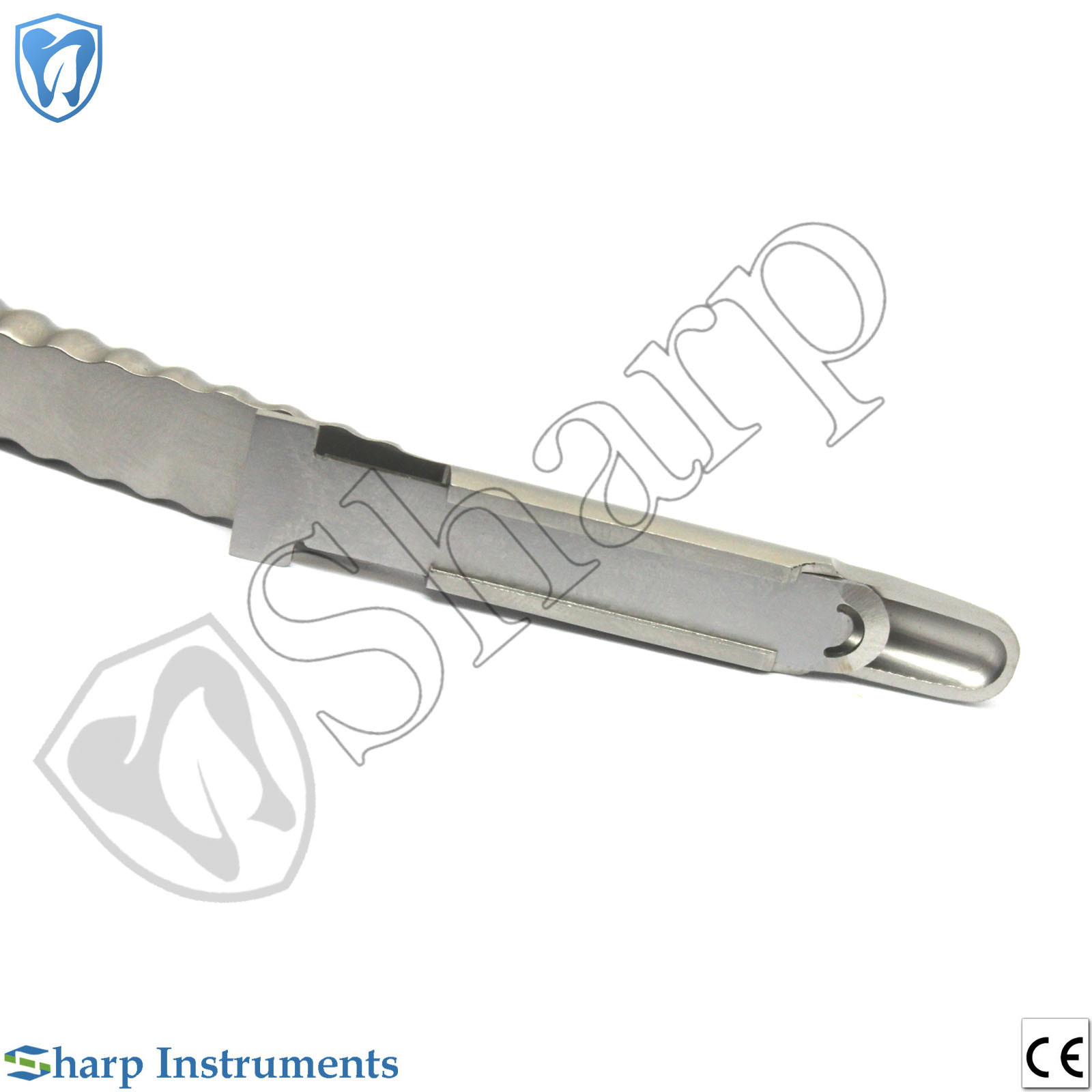 Bone Scraper Curved Implant Harvester Surgical Genous Bone Grafting ...