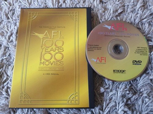 AFI 100 Years 100 Movies Dvd REGION 1 Americas Greatest Movies 1998 ...