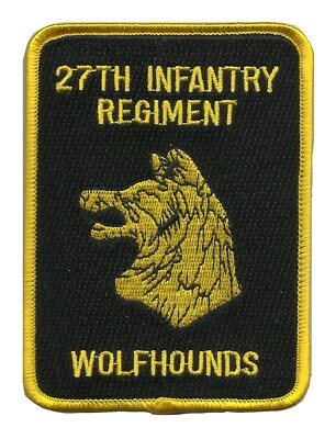 27th Infantry Regiment Wolfhounds Patch | eBay