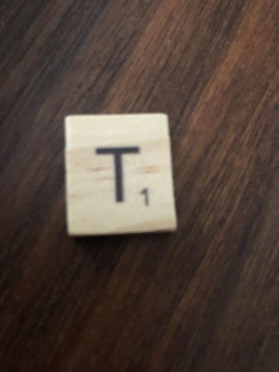 Scrabble Tiles T