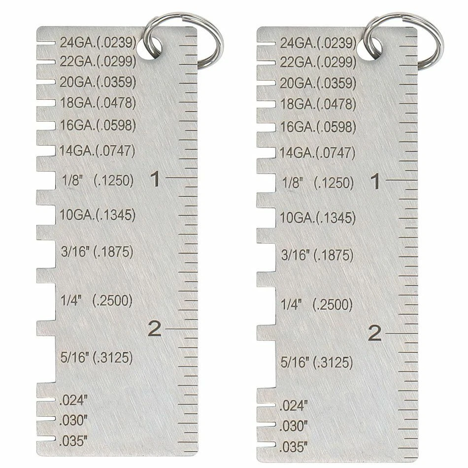 Sheet Metal Gauge Measuring Tool
