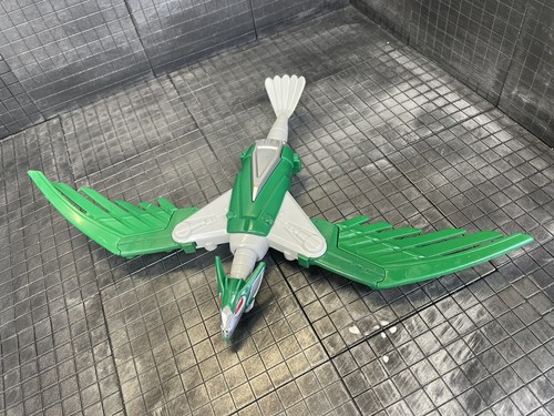Mighty Morphin Power Rangers Lost Galaxy Green Bird Condor Zord Falcon ...