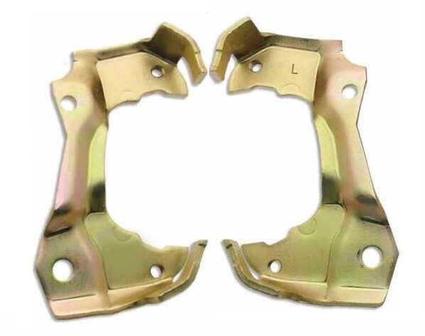 GM A F X Front Brake Calipers Brackets Stock Height Spindles Chevelle ...