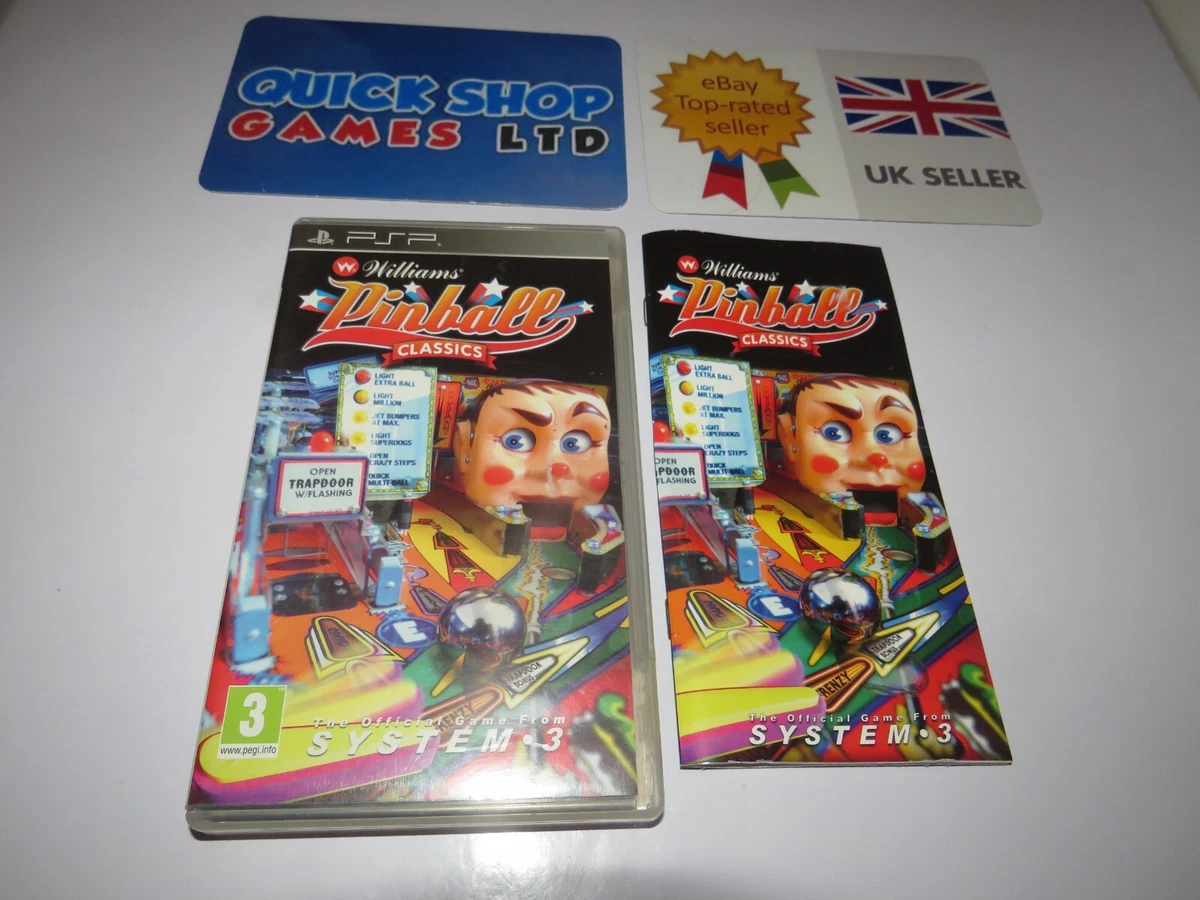 Williams Pinball Classics Psp