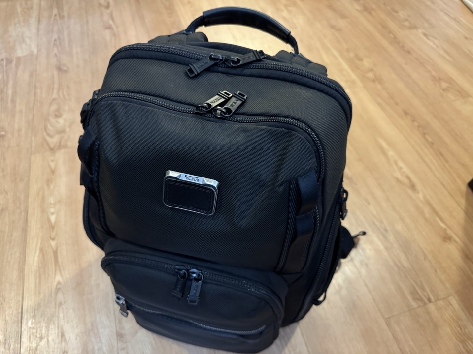 Authentic TUMI Alpha Bravo Search Backpack (Black) Excellent Condition ...