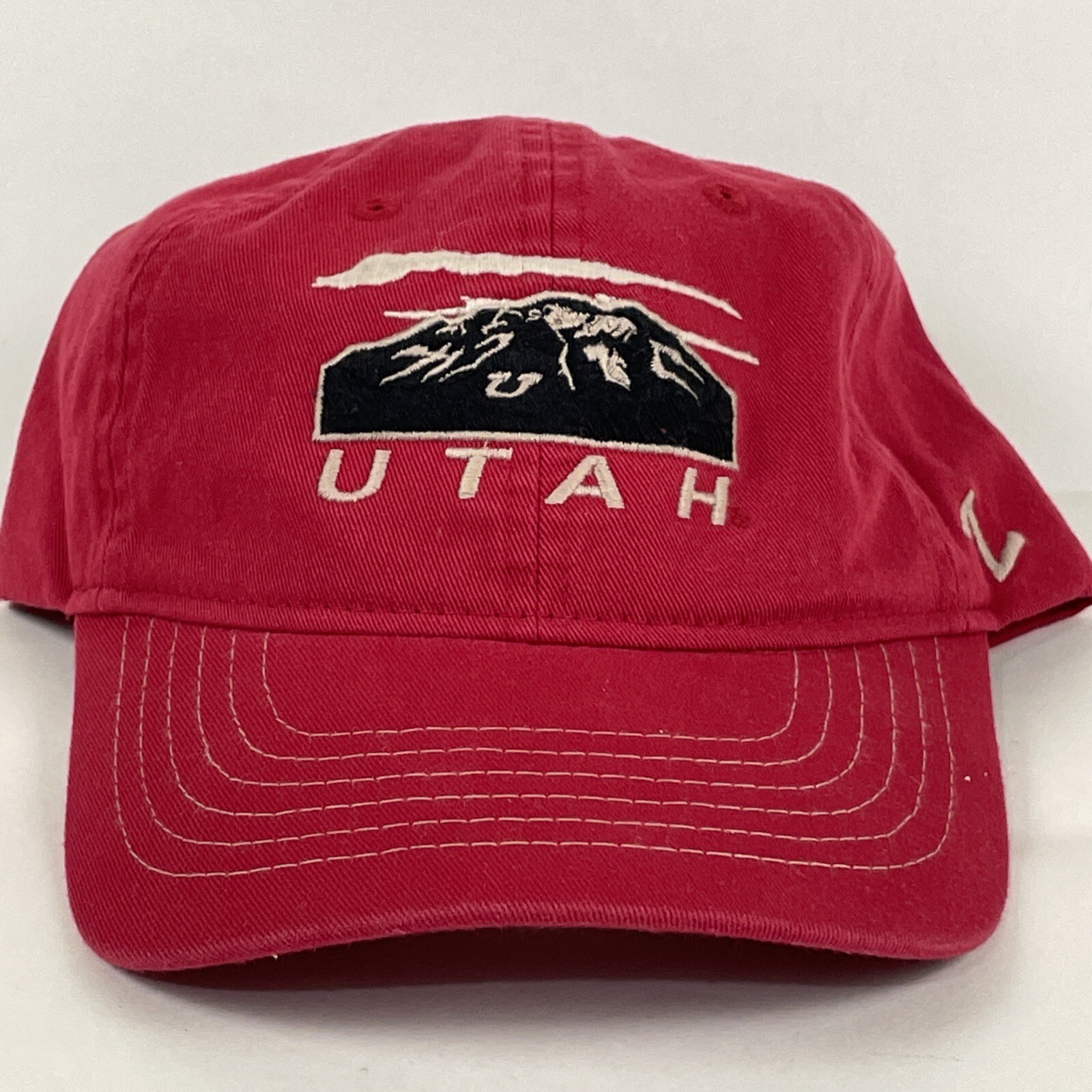Embordered University Of Utah Utes NCAA Zephyr Strapback Hat Cap ...