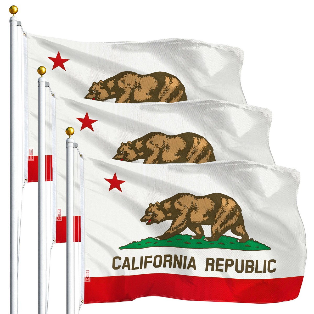 California State Flag Colors
