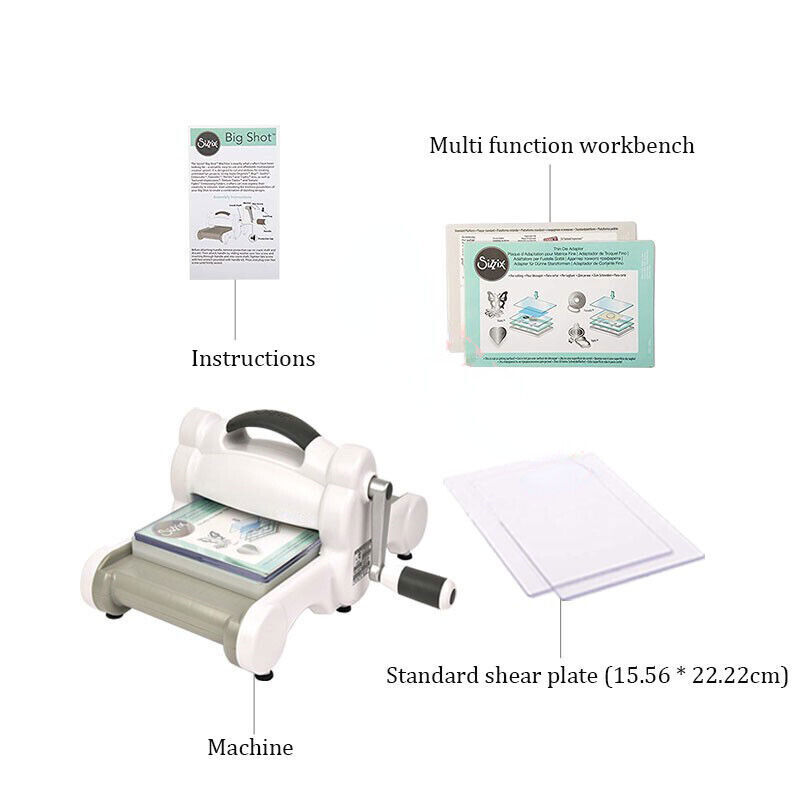 DIY Manual Die Cutting Machine Dies Paper Card Die-Cut Embossing ...