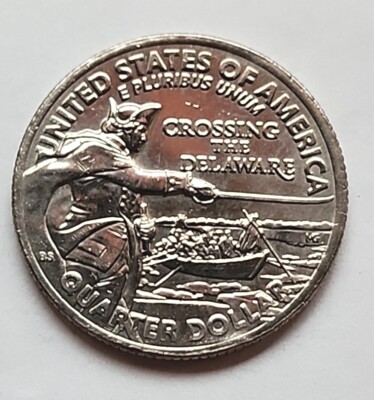 2021 D Crossing The Delaware Washington Quarter 25c Coin FREE SHI Q195 ...