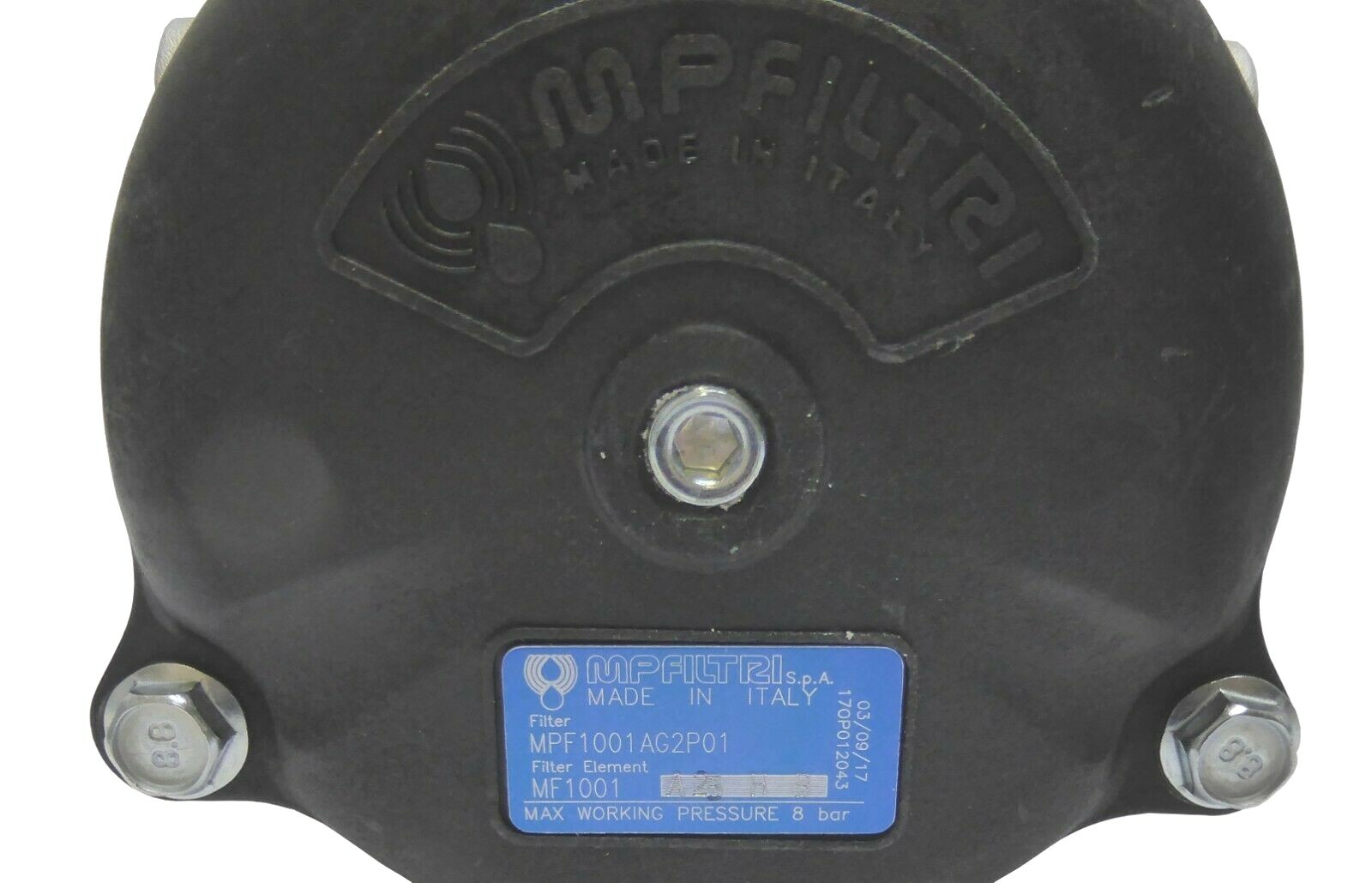 MPF-100-1-A-G2-A25-H-B-P01 MP Filtri Rücklauffilter Tankeinbau return ...