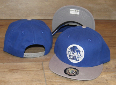 Buffalo Bisons Bills AAFC AFL NFL Royal Retros Throwback Snapback Hat ...