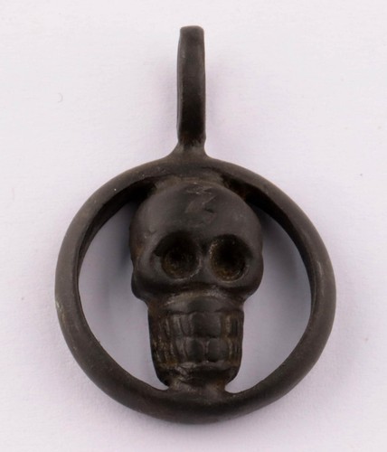 Skull WW1 wwI WW2 wwII Pendant for Necklace Gothic Biker gift Death ...