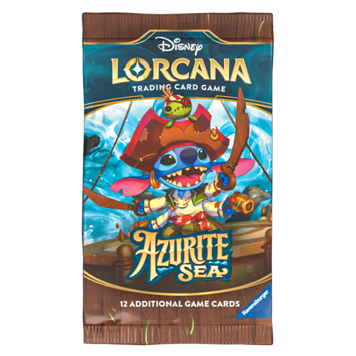 Disney Lorcana Azurite Sea Stitch Collector's Gift Set Trading Card ...
