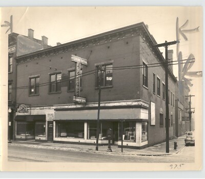 VINTAGE Neon Sign Building ARCHITECTURE Cincinnati Ohio 1920s Press ...