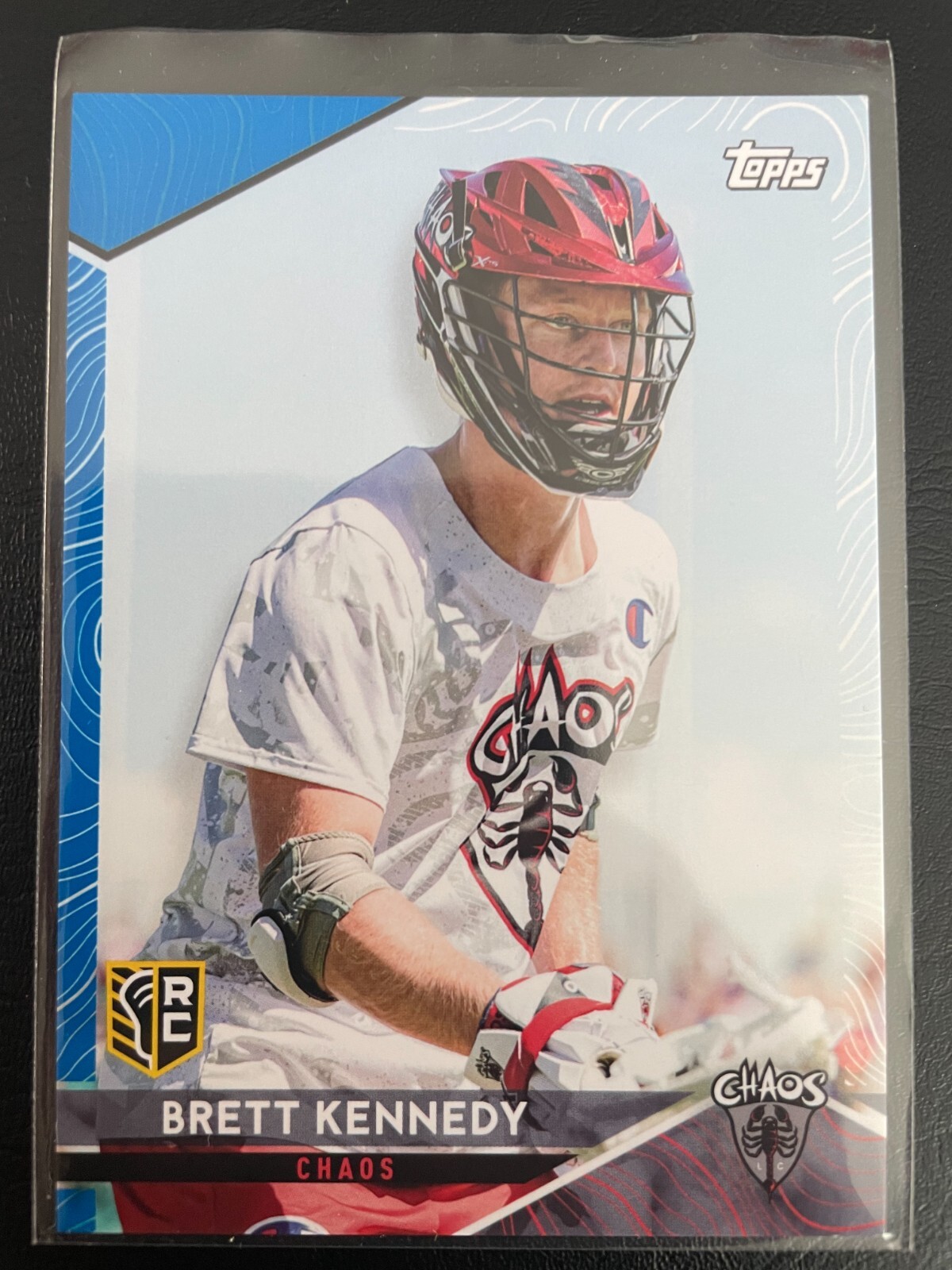 Brett Kennedy 2022 Topps Premier Lacrosse League PLL Blue Parallel Card ...