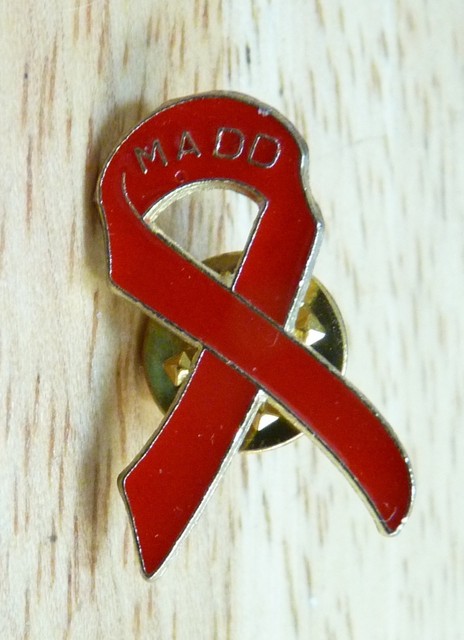 MADD Awareness Ribbon Stick Pin | eBay