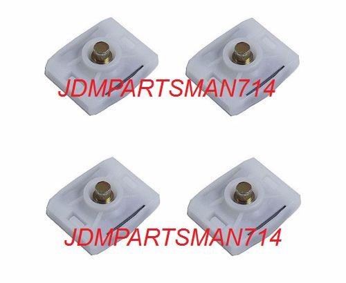 4 Piece for MERCEDES W126 WINDOW REGULATOR SLIDING CLIP RETAINER JAW ...