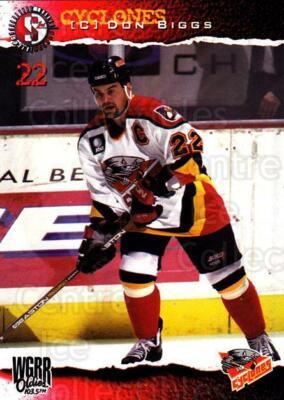 1996-97 Cincinnati Cyclones #13 Don Biggs | eBay
