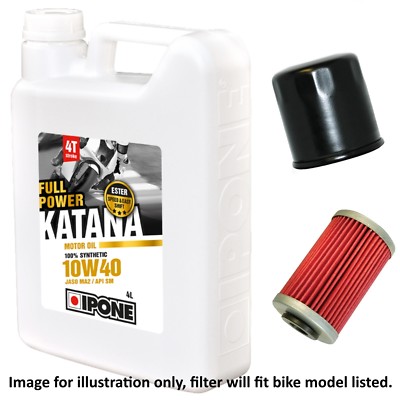 Kawasaki KZ 650 H2 CSR 1982 Ipone Katana 10w40 Oil and Filter Kit | eBay