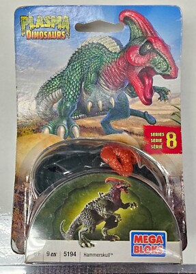 Plasma Dinosaurs Mega Bloks New and Sealed! Series 8 #5194 Hammerskull ...