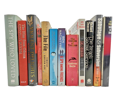 BOOK COLLECTION: Espionage Intelligence Cold War History SOE KGB SAS ...