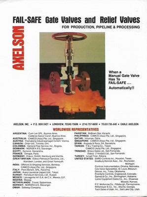 Equipment Brochure - Axelson - Fail Safe Gate Relief Valve Oil Gas 3 ...