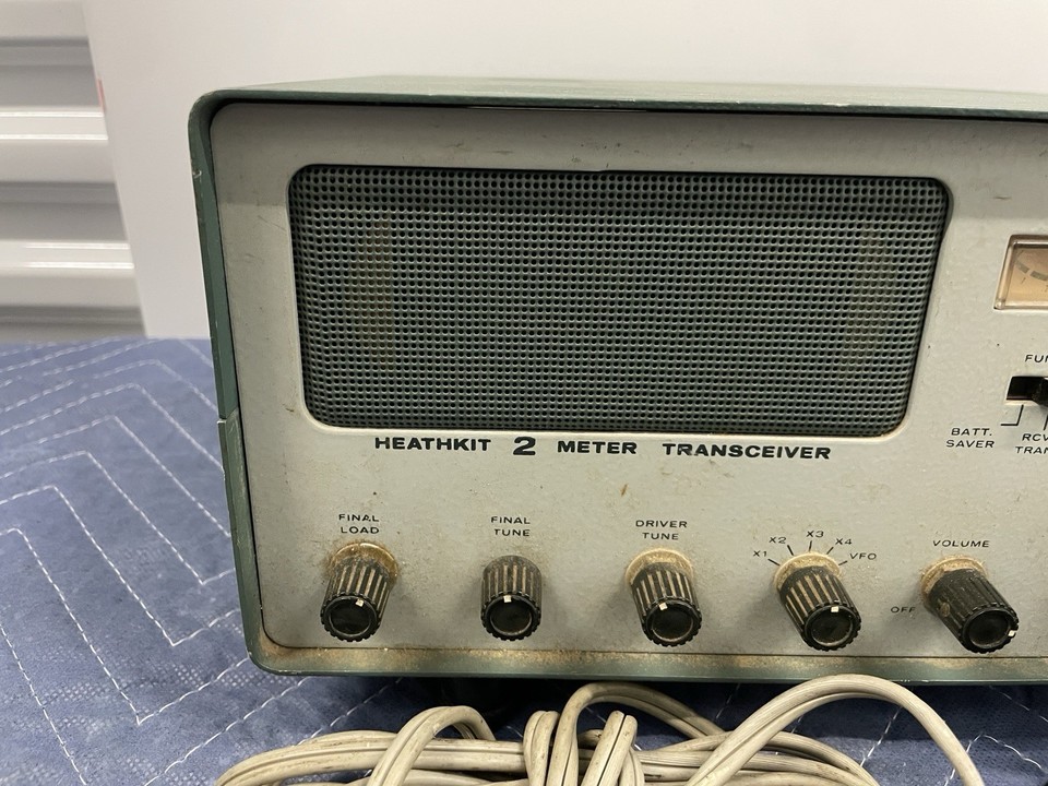 Heathkit HW-17 Vacuum Tube Radio Transceiver With Power Cord - UNTESTED ...