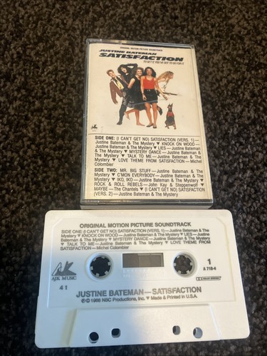 JUSTINE BATEMAN – SATISFACTION SOUNDTRACK CASSETTE AJK Music 1988 | eBay