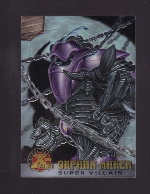 1995 Fleer Ultra X-Men Chromium Super Villain Orphan Maker #73 | eBay