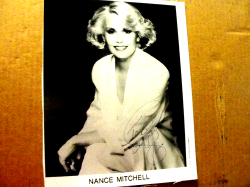 Nance Mitchell Signed Autograph 7x9 Photo w/COA- This Man Craig- Solo ...