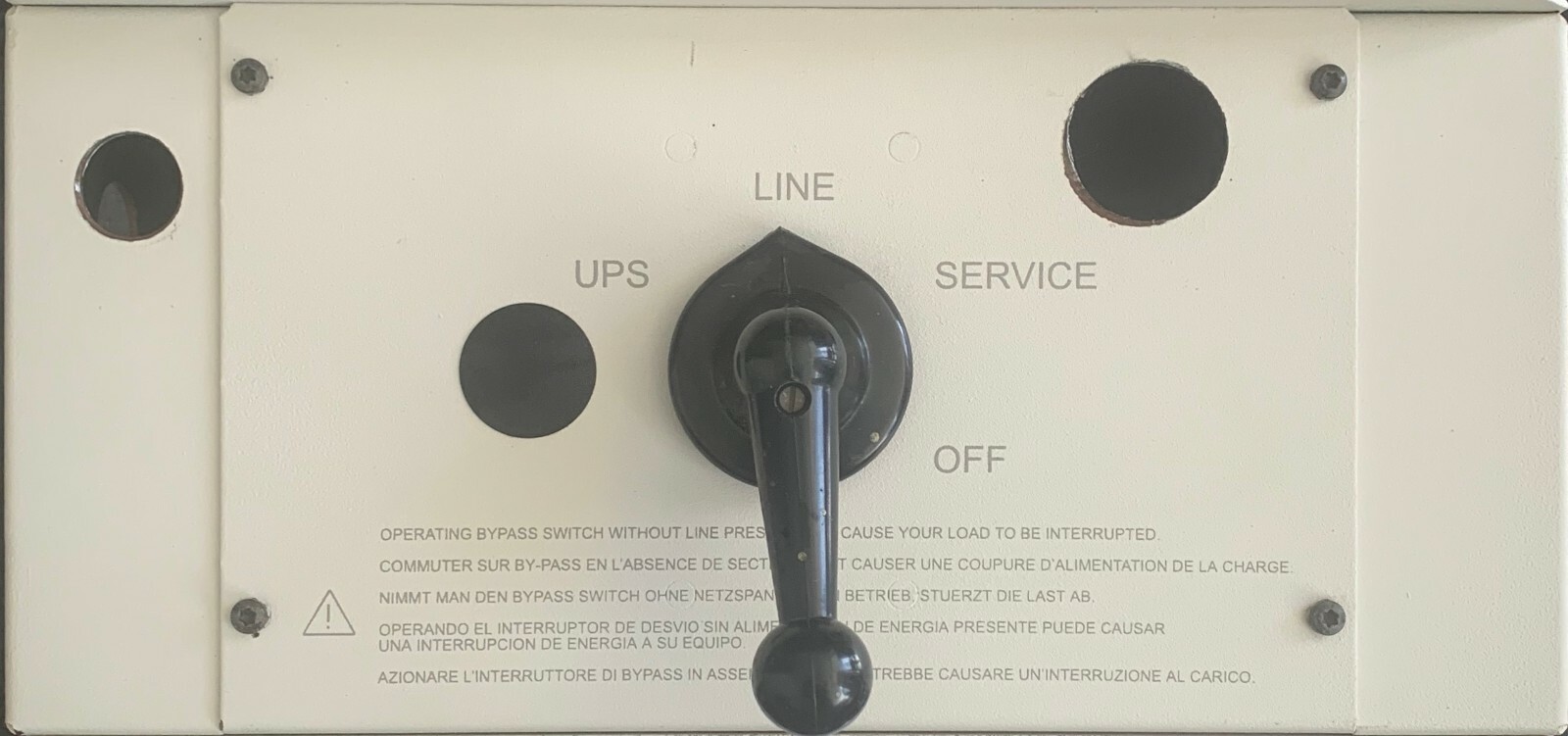 Best Power External Transfer Switch Bpe-14-bbm-1a 80amps 300v Single ...